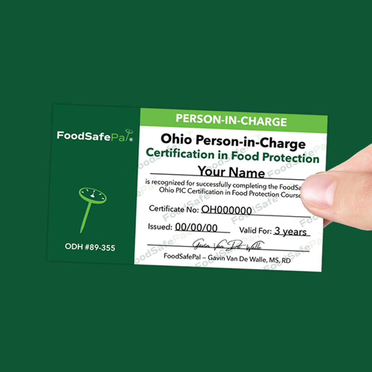Ohio Food Handlers Card – Fast, Easy, and State-Approved